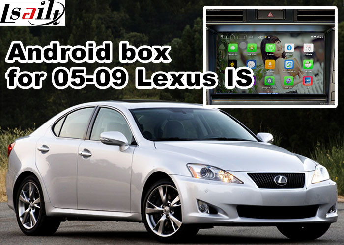 Lexus IS350 IS250 ISF 2005-2009 มัลติมีเดีย Gps นำทาง mirror link อินเทอร์เฟซวิดีโอมุมมองด้านหลัง